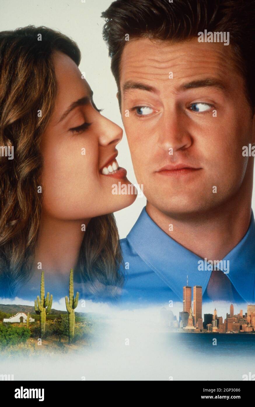 FOOLS RUSH IN, poster art, eft to right: Salma Hayek, Matthew Perry ...