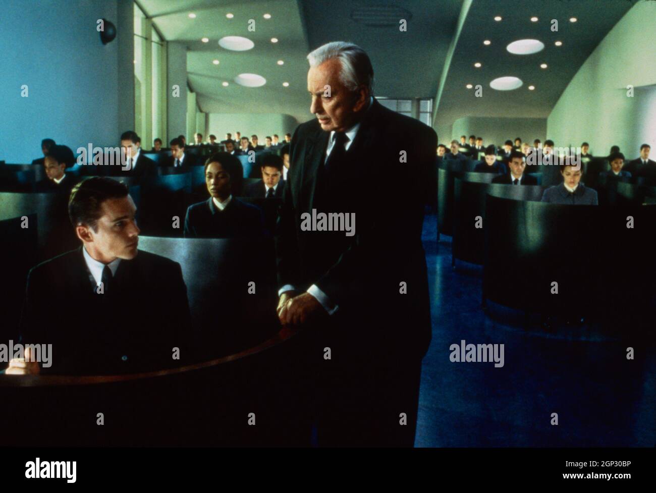 GATTACA, from left: Ethan Hawke, Gore Vidal, 1997. © Columbia Pictures ...