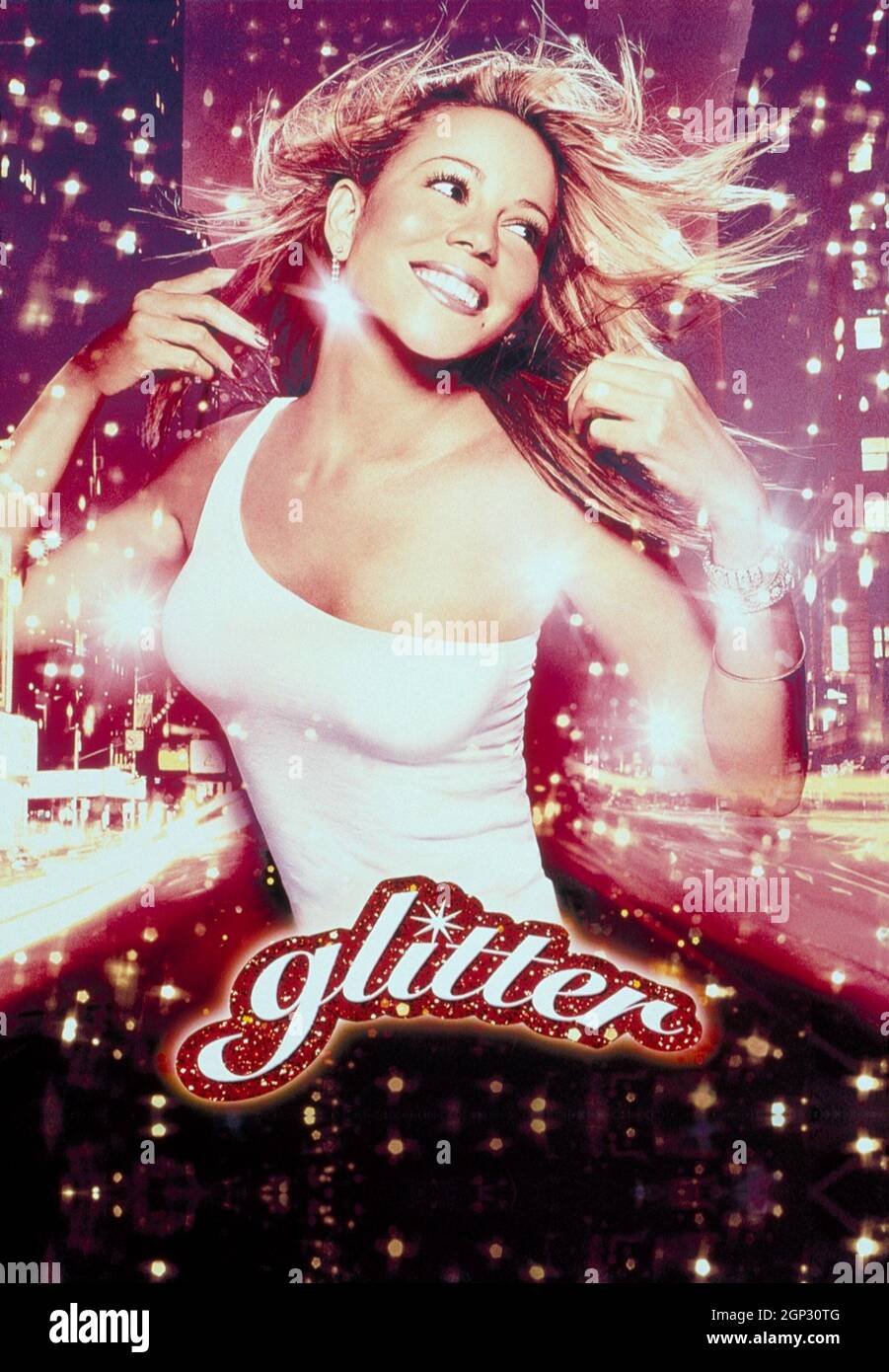GLITTER, key art, Mariah Carey, 2001. ph: TM and Copyright © 20th Century Fox Film Corp. All ...