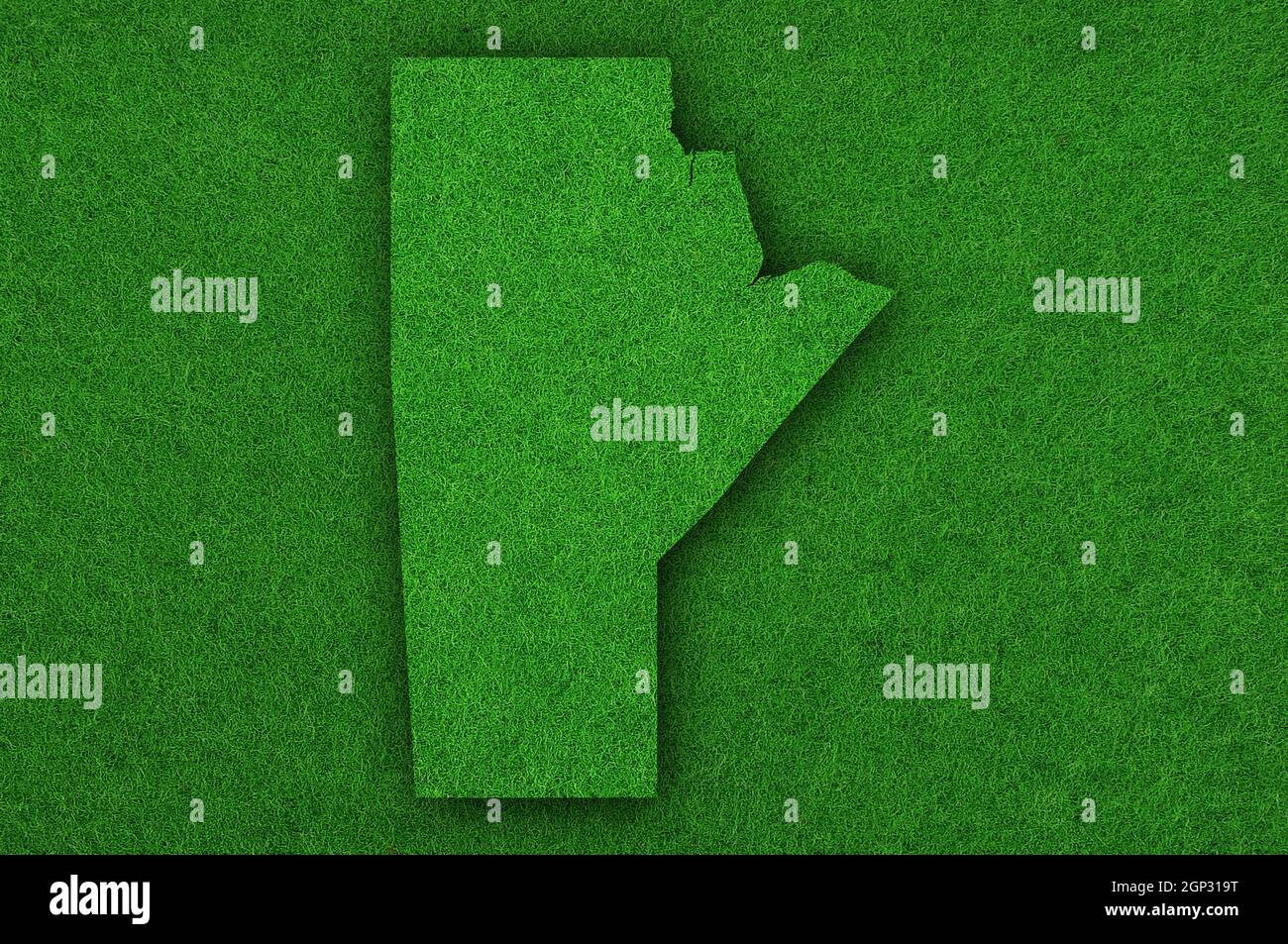 Canada state manitoba map hi-res stock photography and images - Alamy