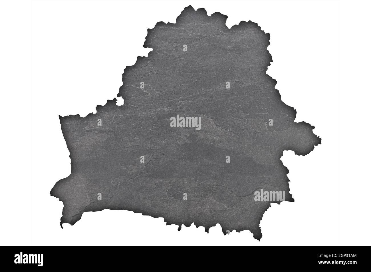 Belarus map outline Cut Out Stock Images & Pictures - Alamy