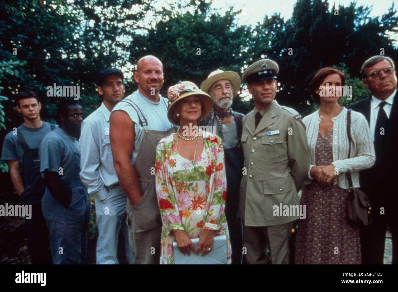 GREENFINGERS, beginning 3rd from left: Clive Owen, Adam Fogerty, Helen ...