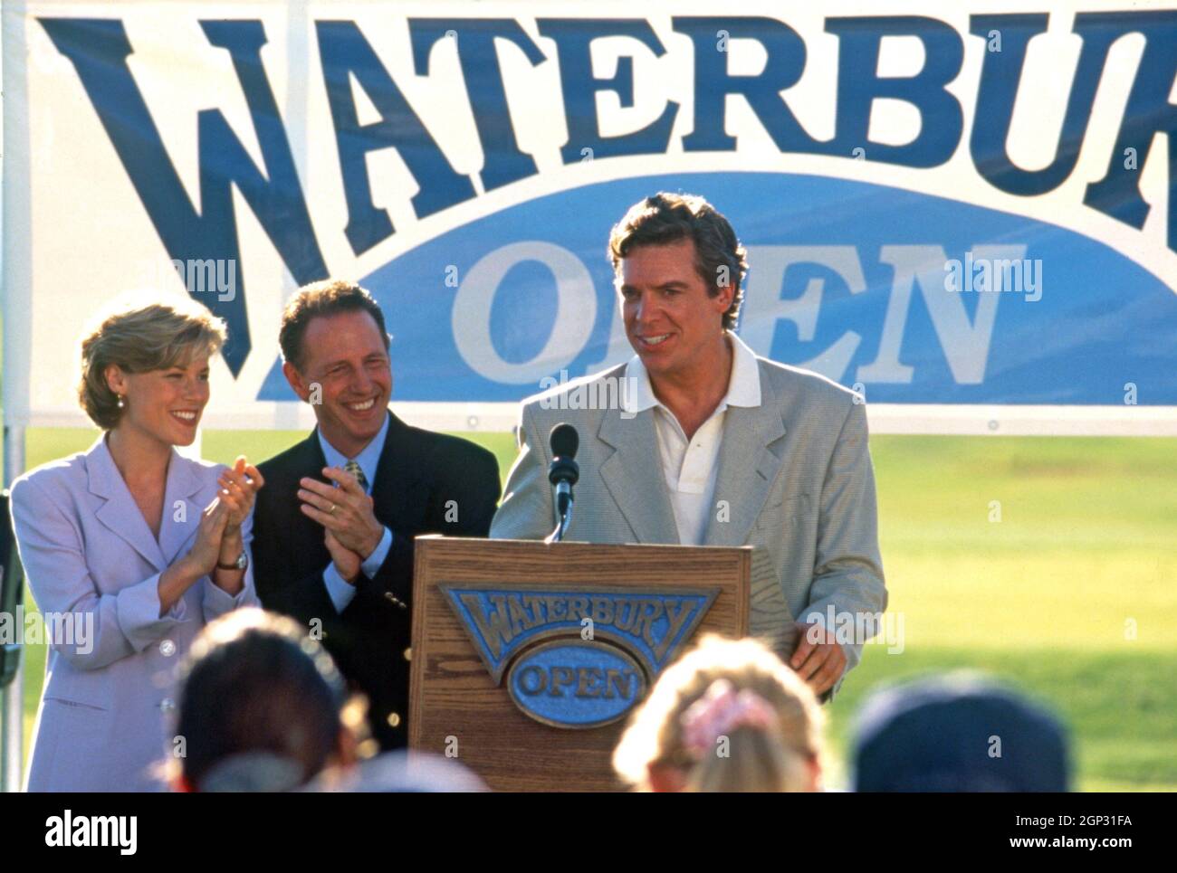 HAPPY GILMORE, from left: Julie Bowen, Dennis Dugan, Christopher ...
