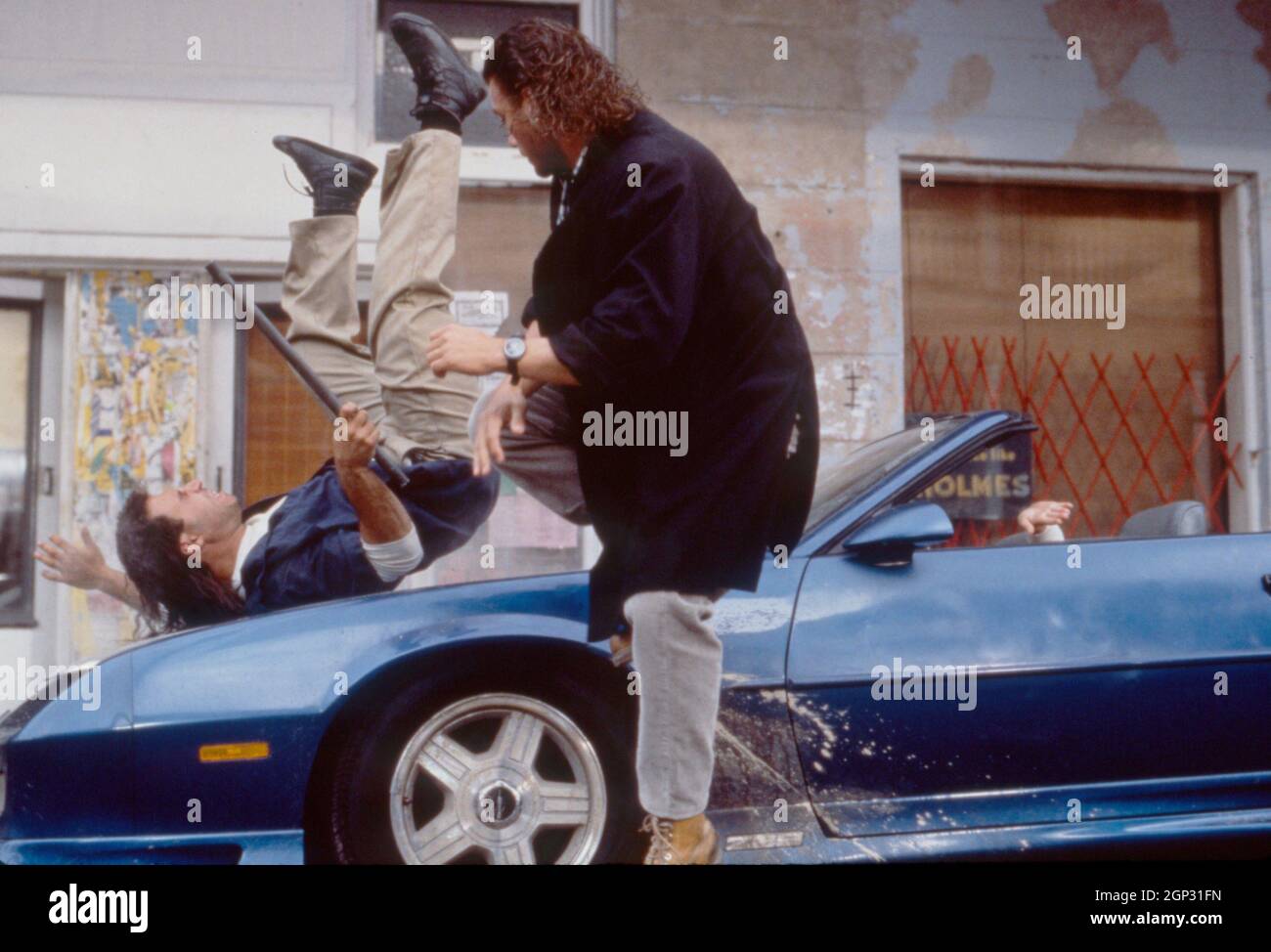 HARD TARGET, Jean-Claude Van Damme (center), 1993. ph: Melissa Moseley ...