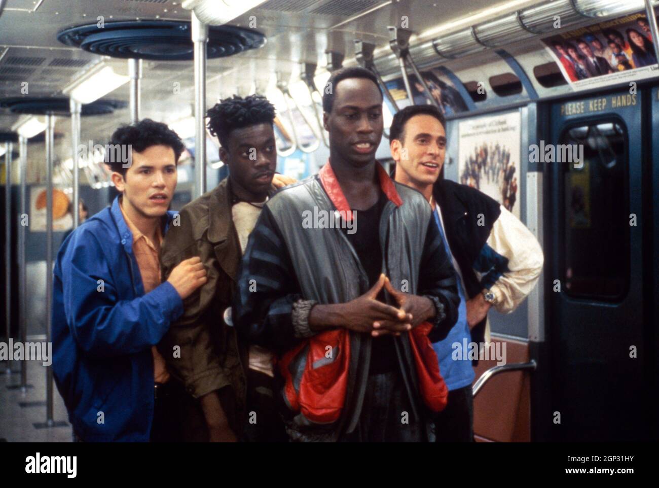HANGIN' WITH THE HOMEBOYS, from left: John Leguizamo, Doug E. Doug ...