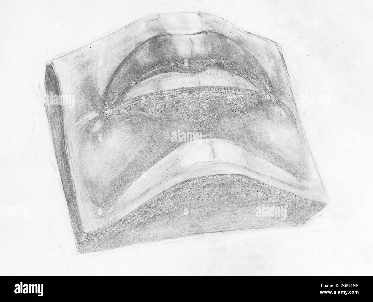 How To Draw Male Mouth