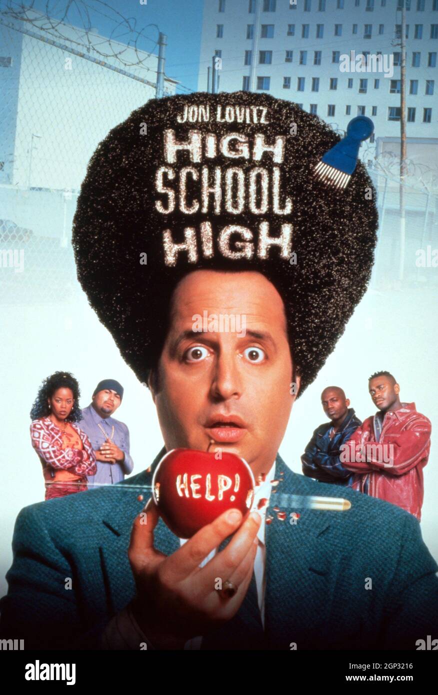HIGH SCHOOL HIGH, poster, from left: Malinda Williams, Gil Espinoza ...