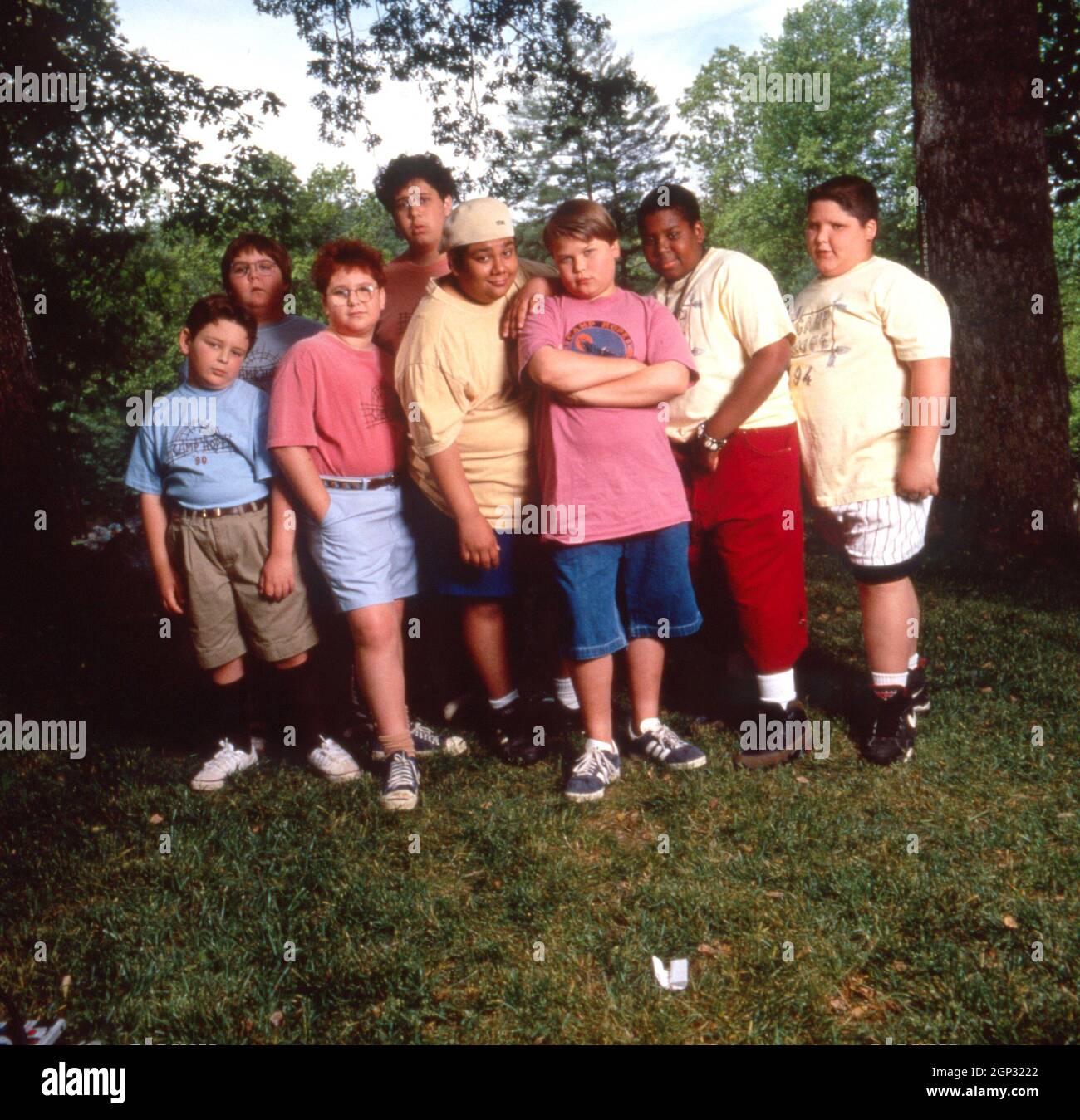 HEAVY WEIGHTS, (aka HEAVYWEIGHTS), Max Goldblatt (3rd from left), Shaun ...