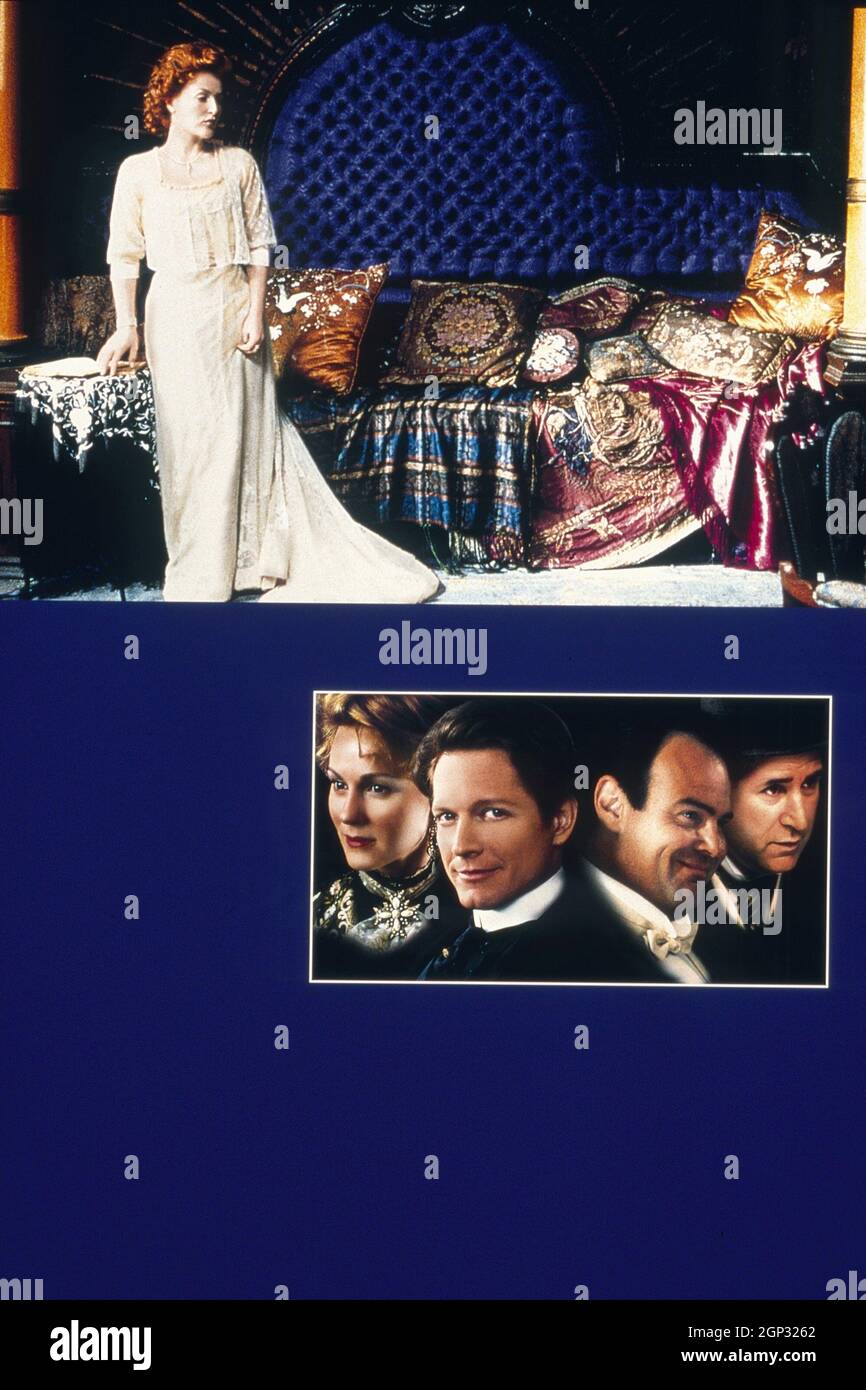 THE HOUSE OF MIRTH, key art, clockwise from top left: Gillian Anderson ...