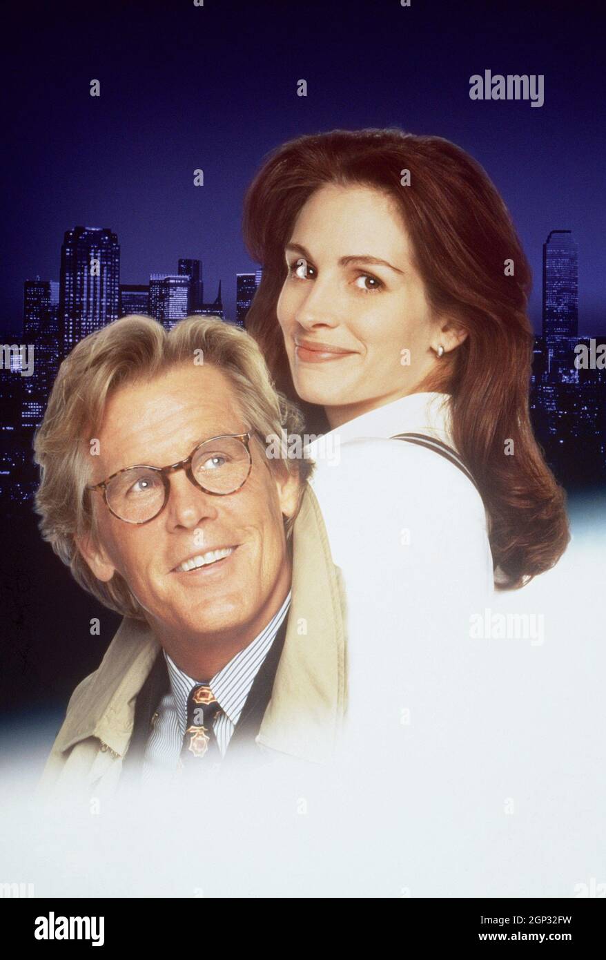 I LOVE TROUBLE, key art, from left: Nick Nolte, Julia Roberts, 1994. ph ...