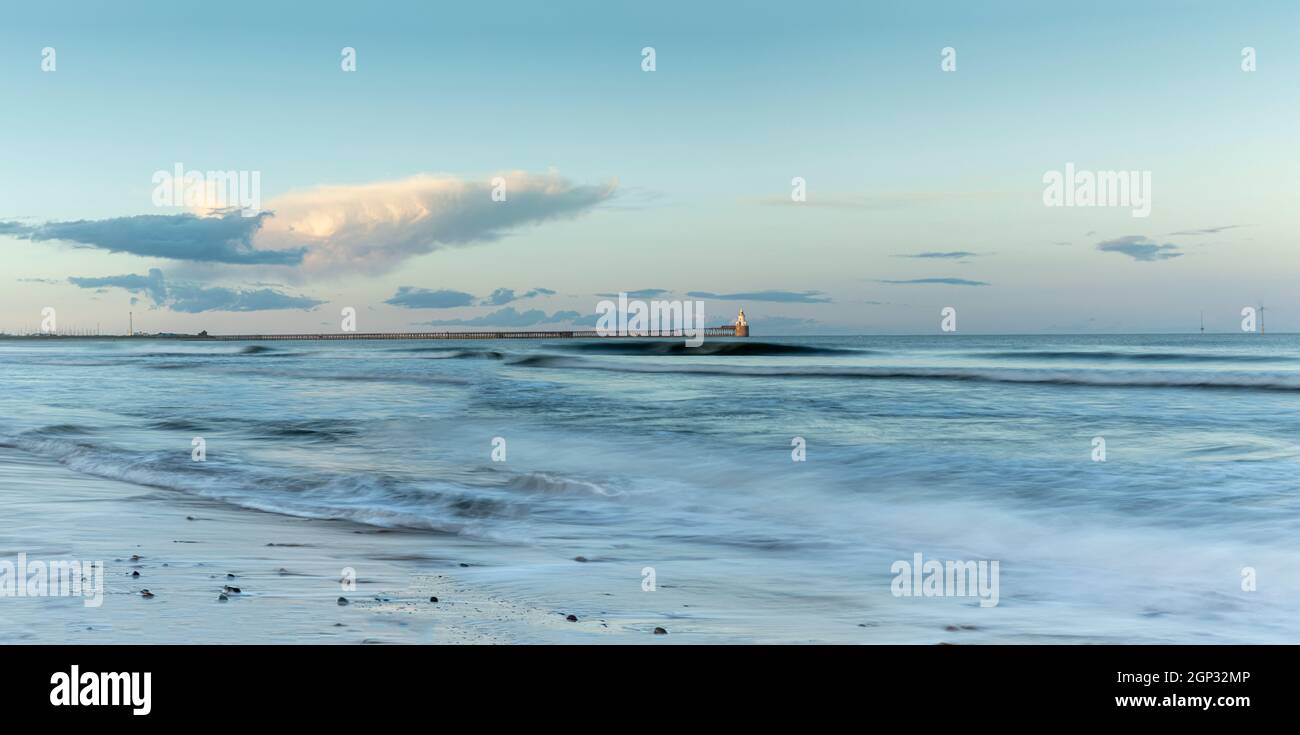 Blyth harbour lighthouse hi-res stock photography and images - Alamy