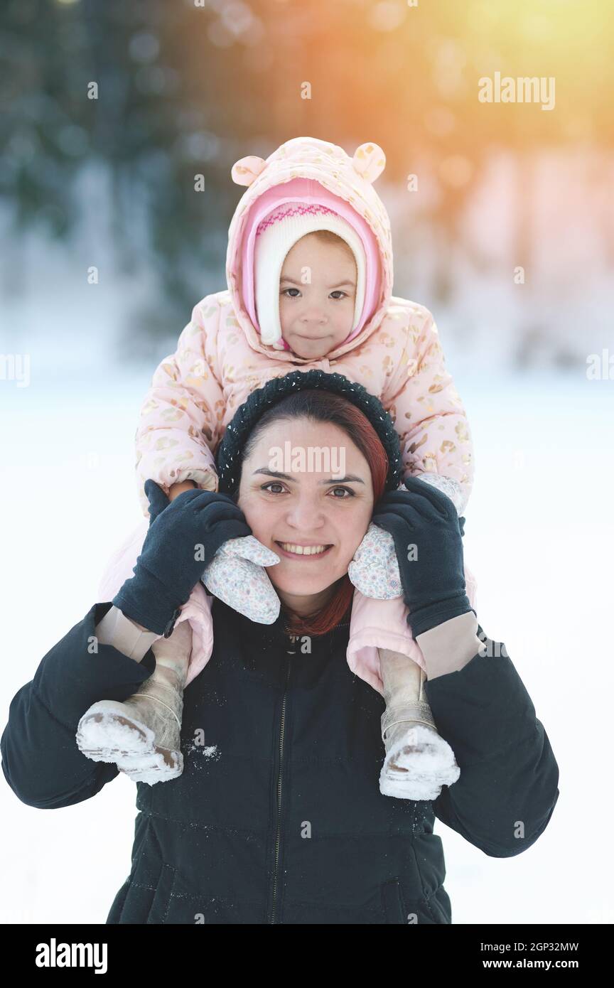 Child kid portrait mother woman carry hi-res stock photography and ...