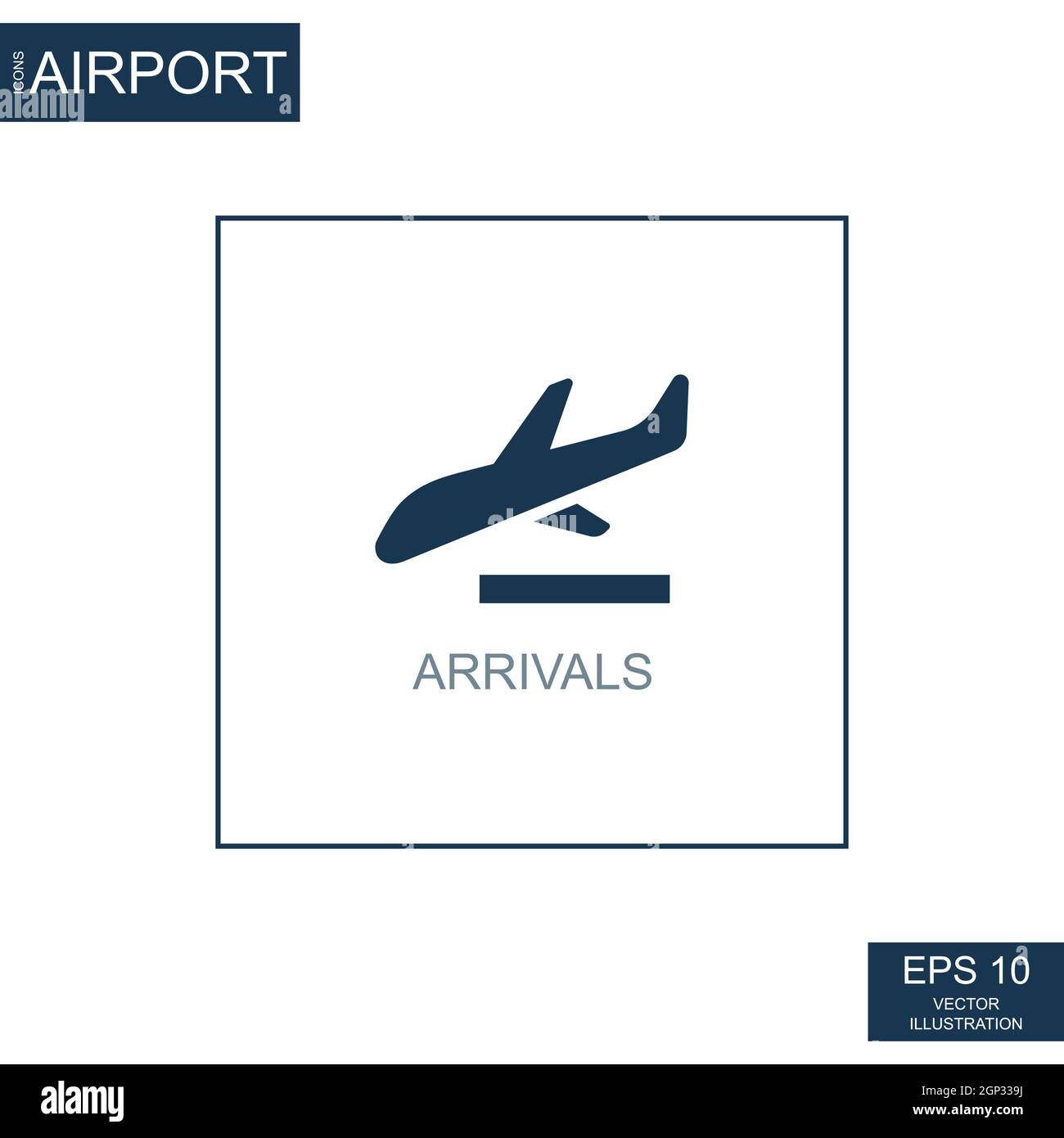 Airport takeoff runway Cut Out Stock Images & Pictures - Alamy