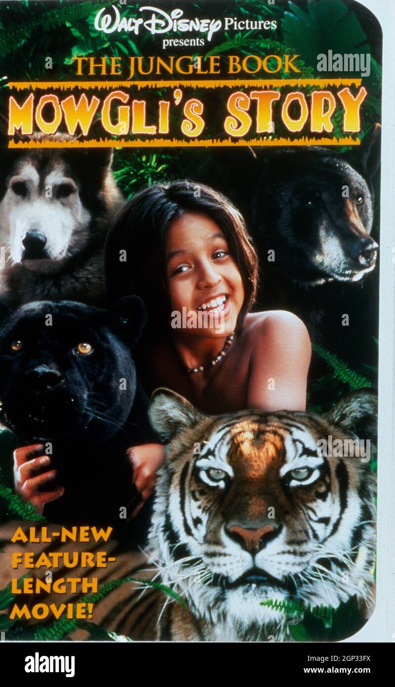 THE JUNGLE BOOK: MOWGLI'S STORY, poster art, Brandon Baker, 1998 ...