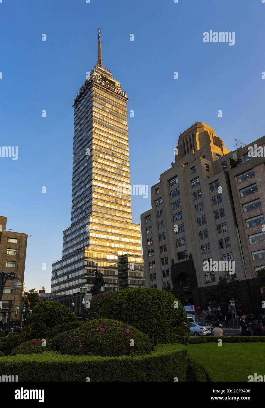 Torre Latinoamericana in Mexico City Stock Photo - Alamy