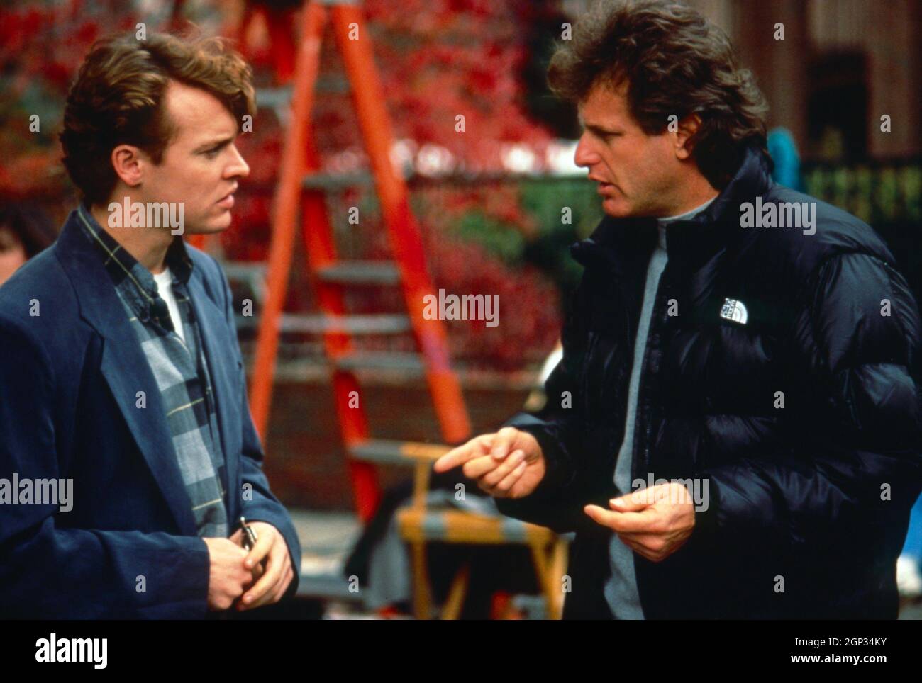 LOVE POTION #9, from left: Tate Donovan, Dale Launer, director, 1992 ...