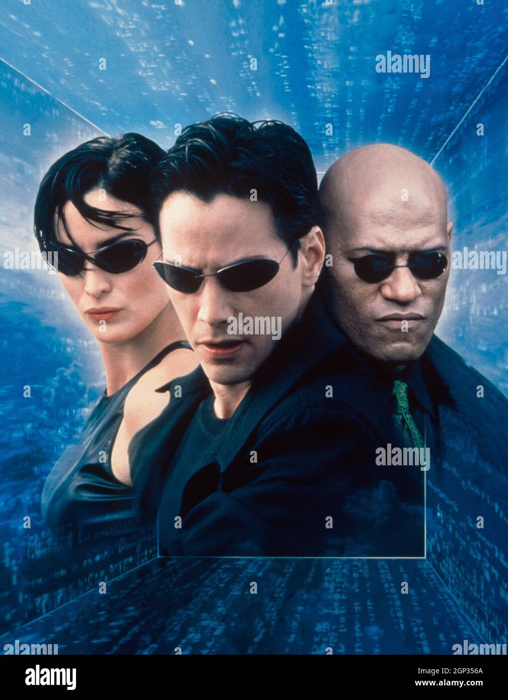 THE MATRIX, Carrie-Anne Moss, Keanu Reeves, Laurence Fishburne, 1999 ...