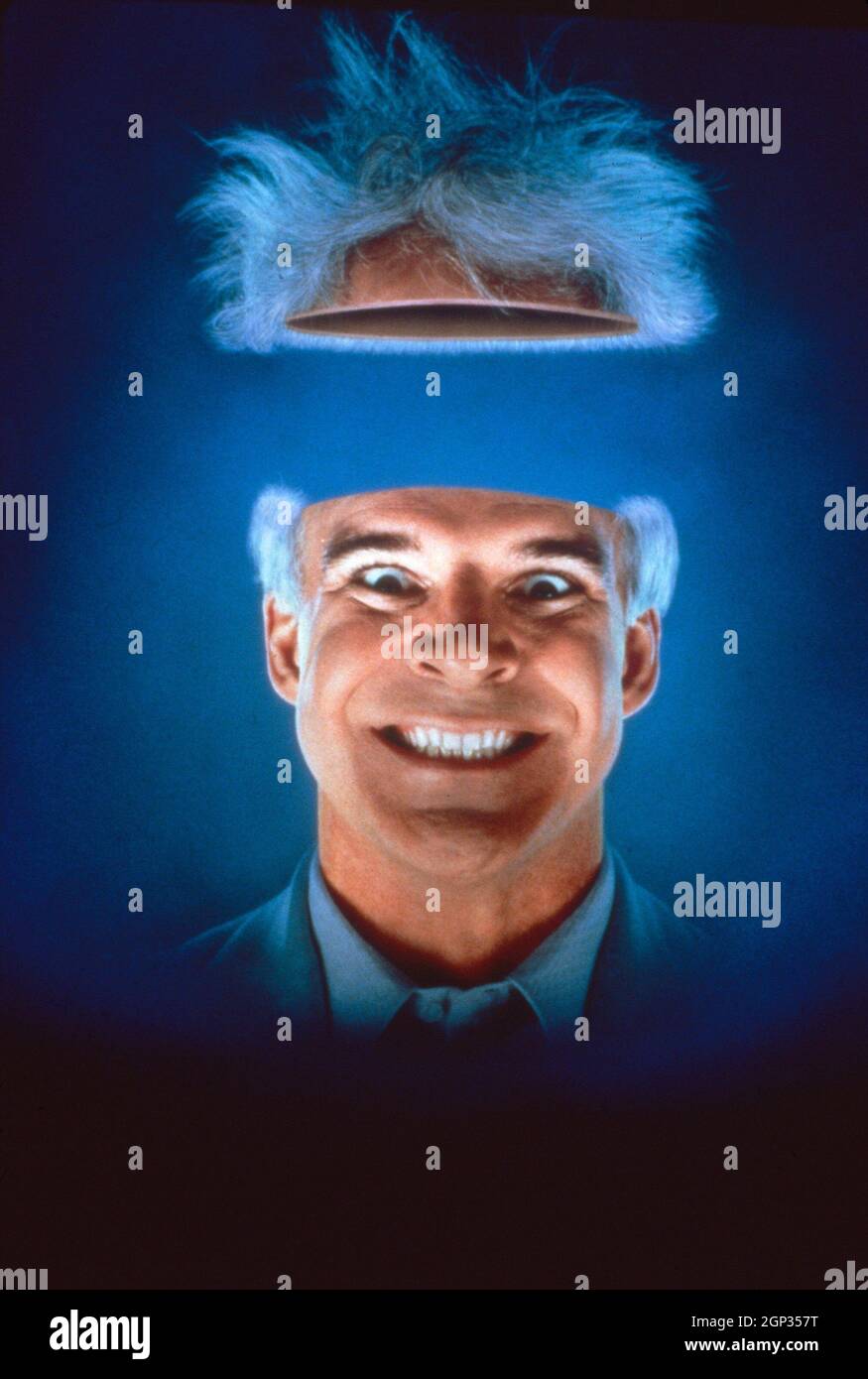 THE MAN WITH TWO BRAINS, poster art, Steve Martin, 1983. © Warner ...
