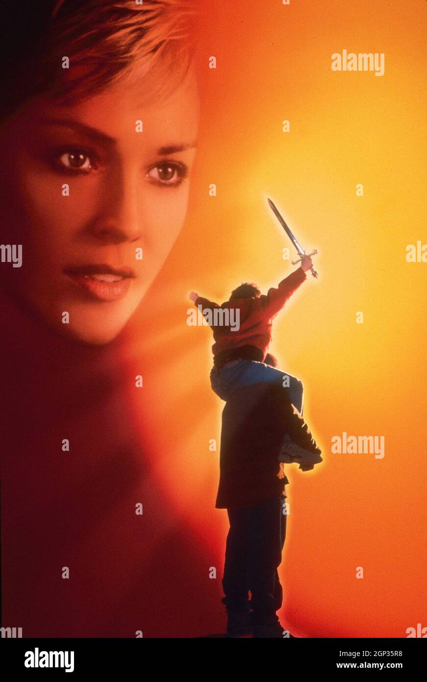 THE MIGHTY, poster art, Sharon Stone, Elden Henson, Kieran Culkin ...