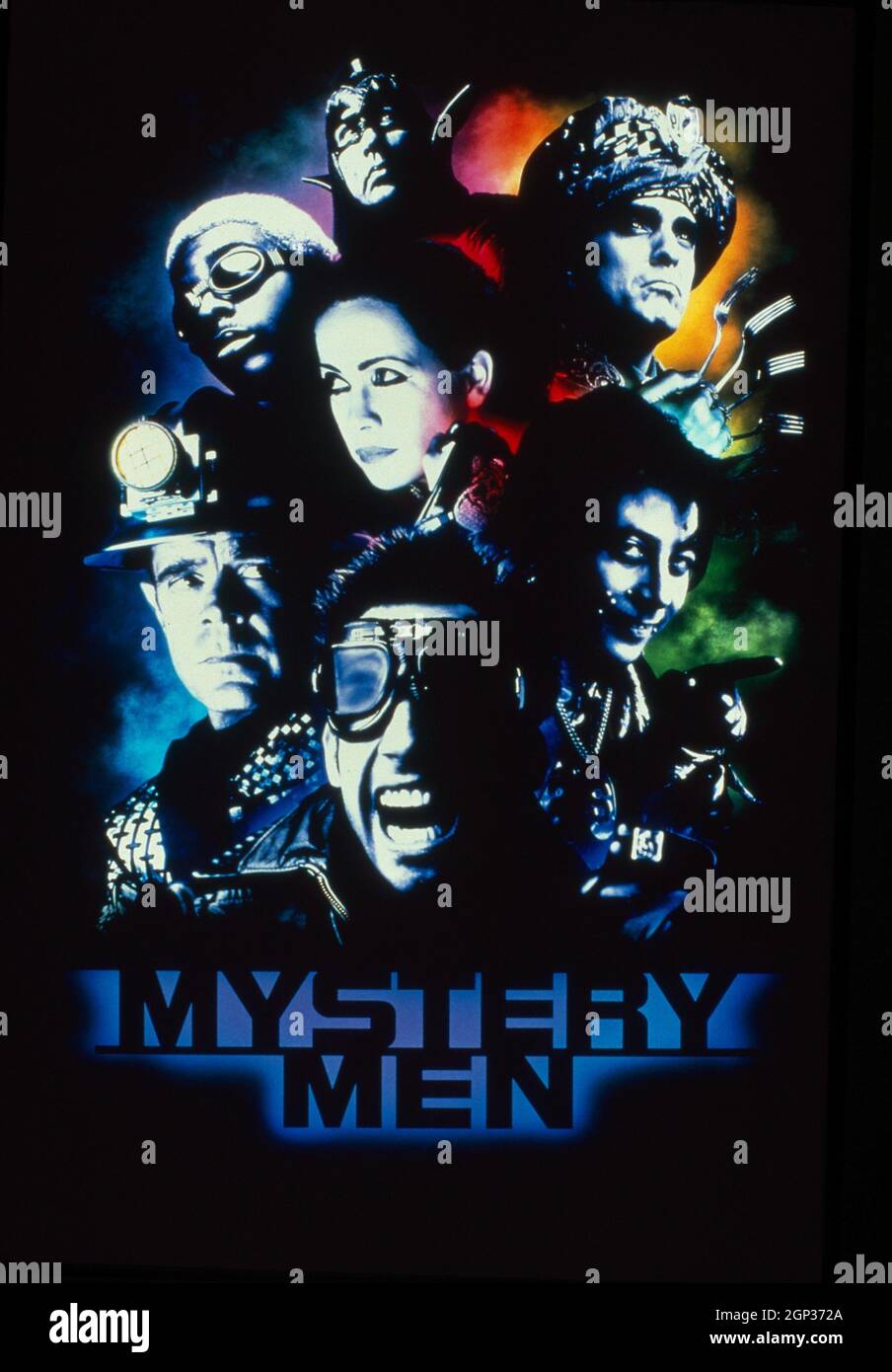 MYSTERY MEN, US poster art, clockwise from top right: Hank Azaria ...
