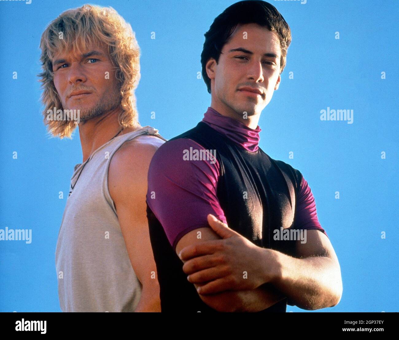 POINT BREAK, Patrick Swayze, Keanu Reeves, 1991. © 20thCentFox/Courtesy ...