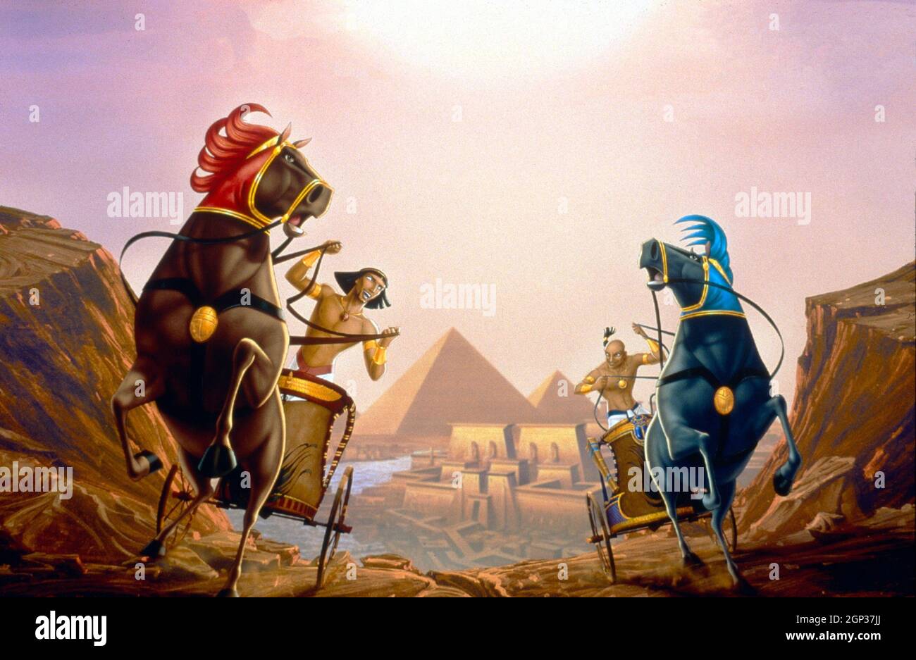 THE PRINCE OF EGYPT, from left: Moises, Rameses, 1998. © DreamWorks ...