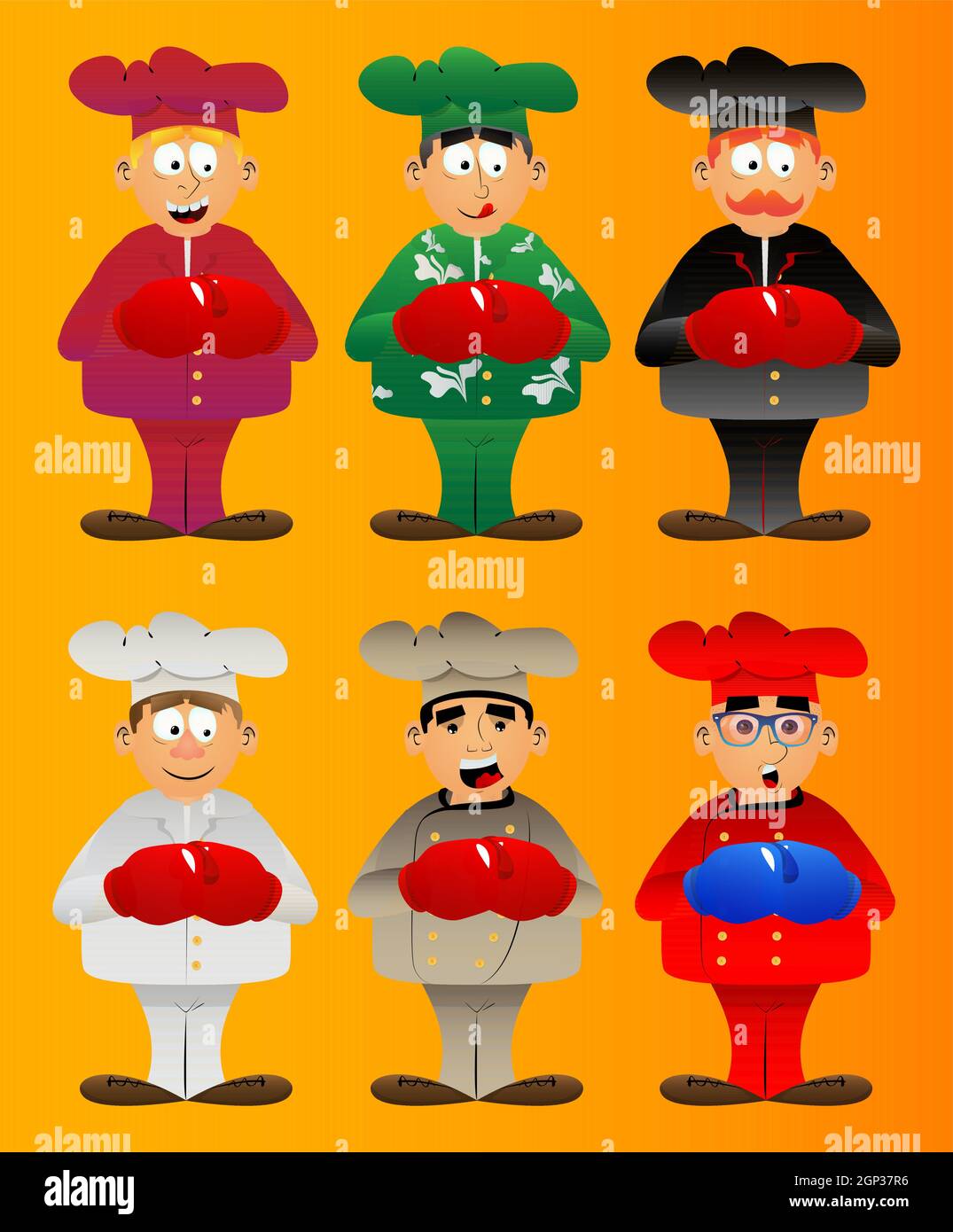 Male boxing Stock Vector Images - Alamy
