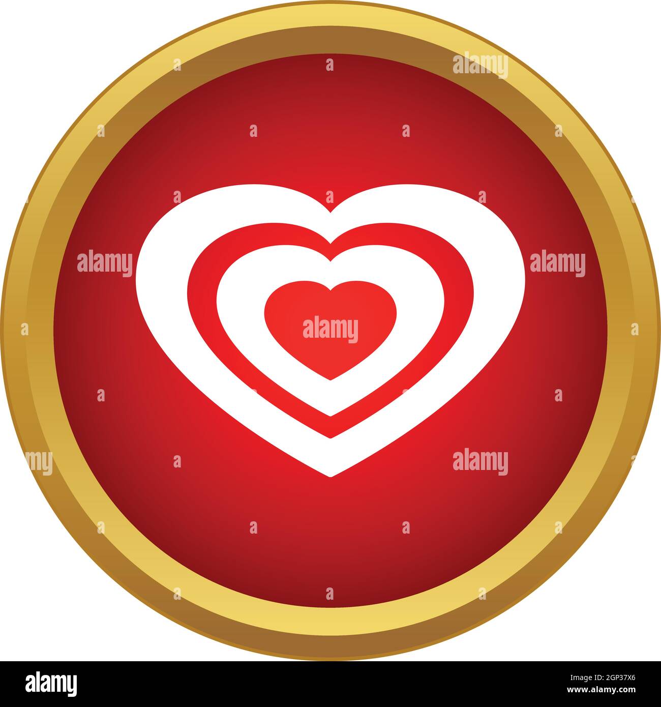 Heart icon simple element Stock Vector Images - Alamy