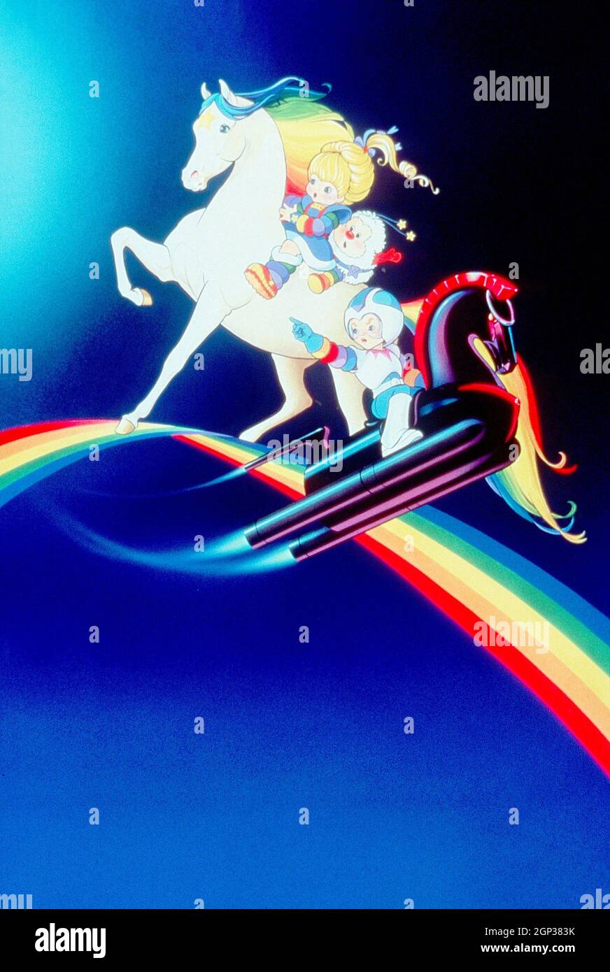 RAINBOW BRITE AND THE STAR STEALER, key art, from left: Starlite (voice ...