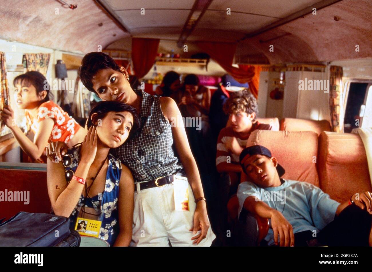 RACE THE SUN, from left: Nadja Pionilla, Sara Tanaka, Halle Berry ... RACE THE SUN, from left: Nadja Pionilla, Sara Tanaka, Halle Berry ...