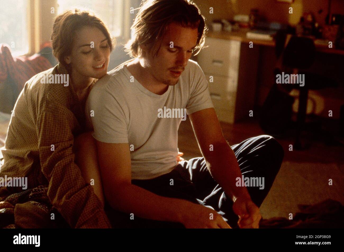 REALITY BITES, from left: Winona Ryder, Ethan Hawke, 1994. ph: Van ...