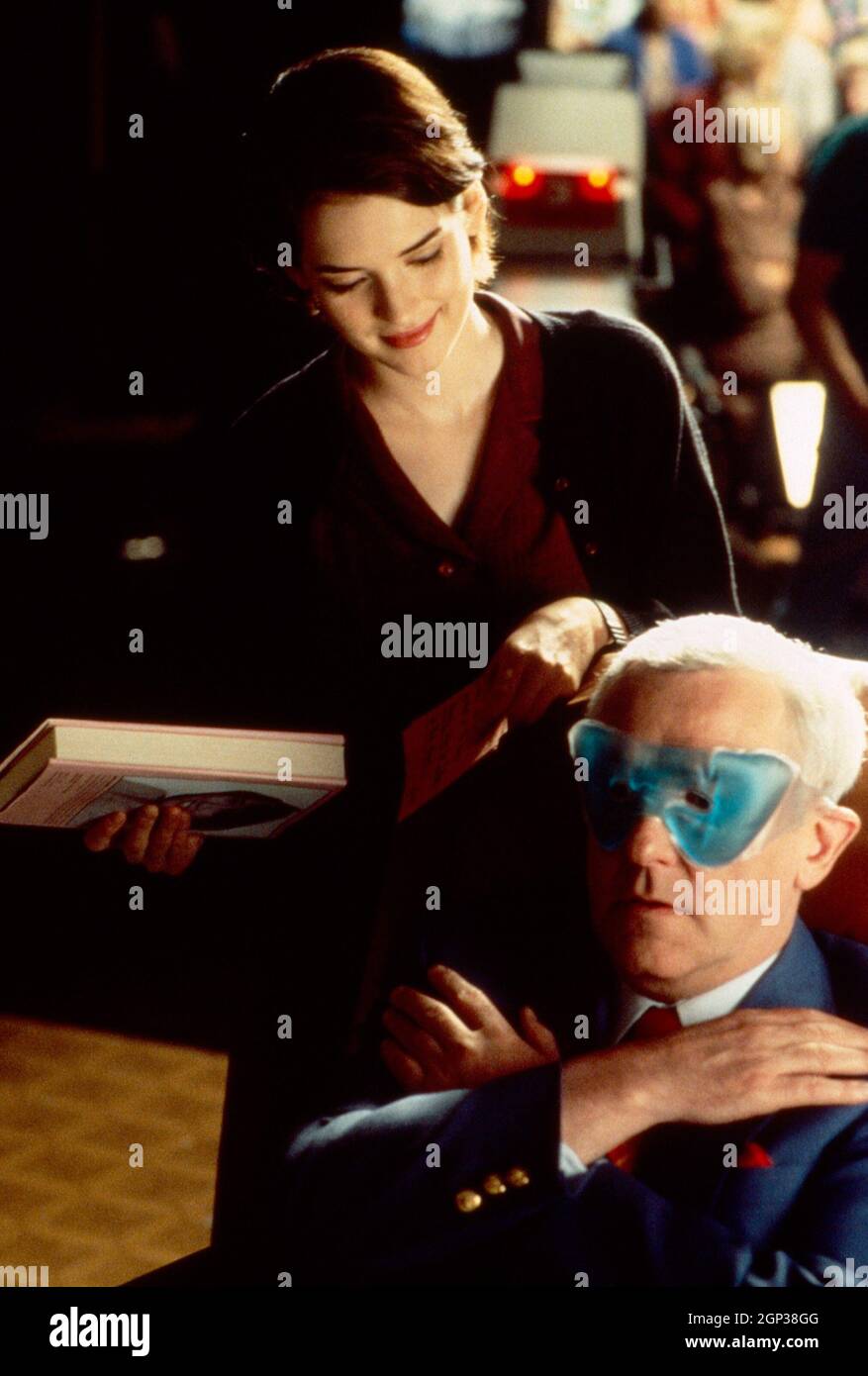 REALITY BITES, from left: Winona Ryder, John Mahoney, 1994. ph: Van ...