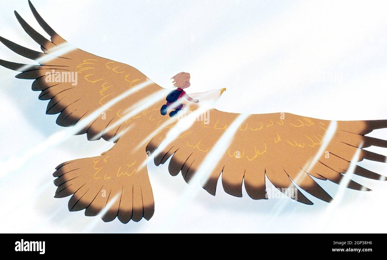 THE RESCUERS DOWN UNDER, from left: Marahute (voice: Frank Welker ...