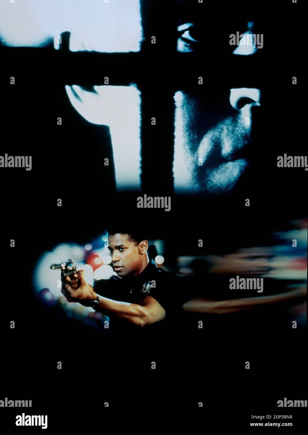 RICOCHET, key art, from left: Denzel Washington, John Lithgow, 1991. ph ...