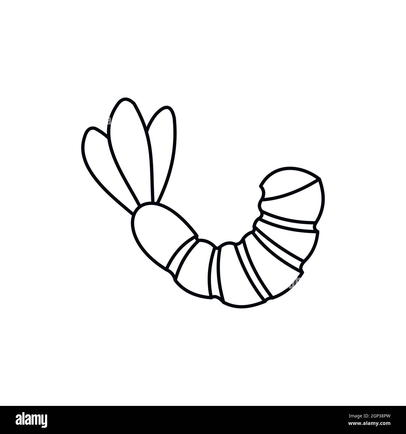 Shrimp line Cut Out Stock Images & Pictures - Alamy