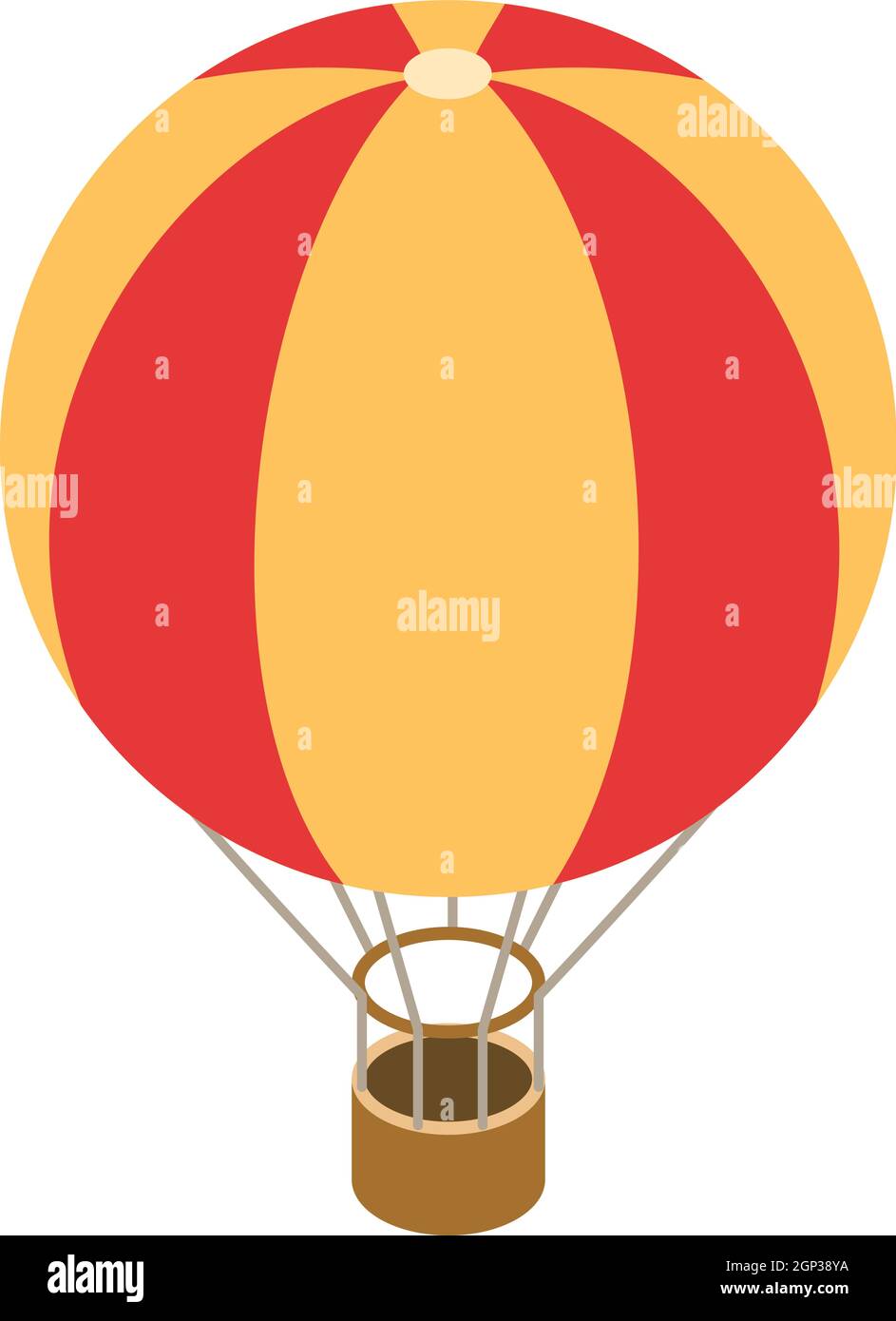 Balloon icon, isometric 3d style Stock Vector Image & Art - Alamy