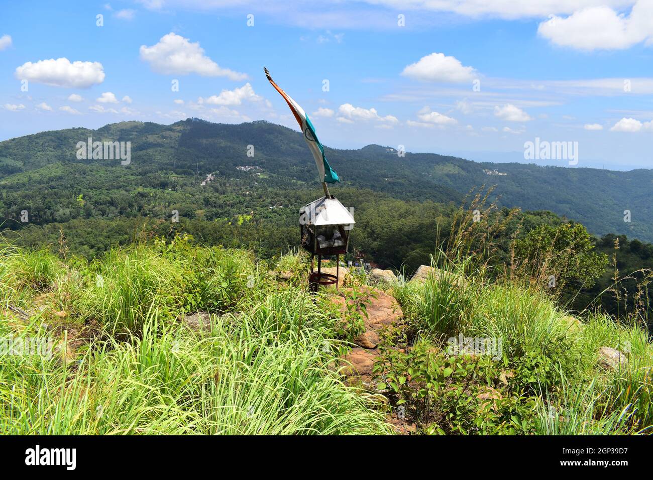 Sirumalai Peak, Vellimalai Sivan Temple Stock Photo - Alamy