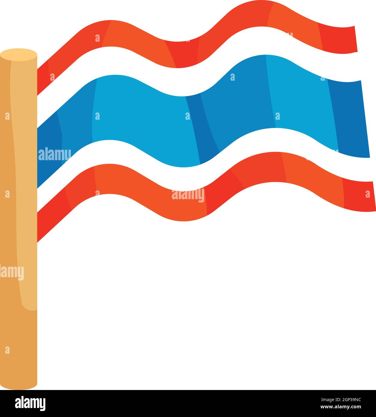 Illustration flag thailand Stock Vector Images - Alamy