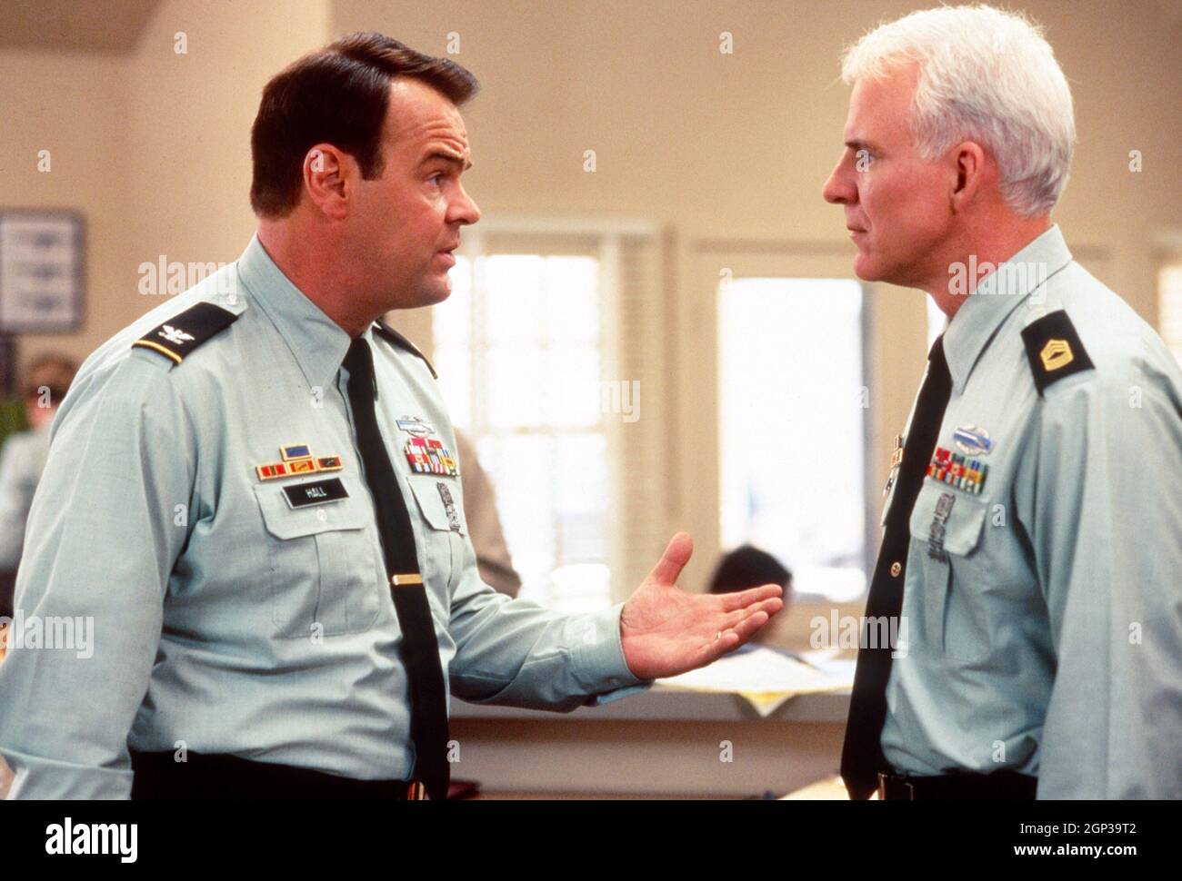 SGT. BILKO, from left: Dan Aykroyd, Steve Martin, 1996. ph: Ron ...