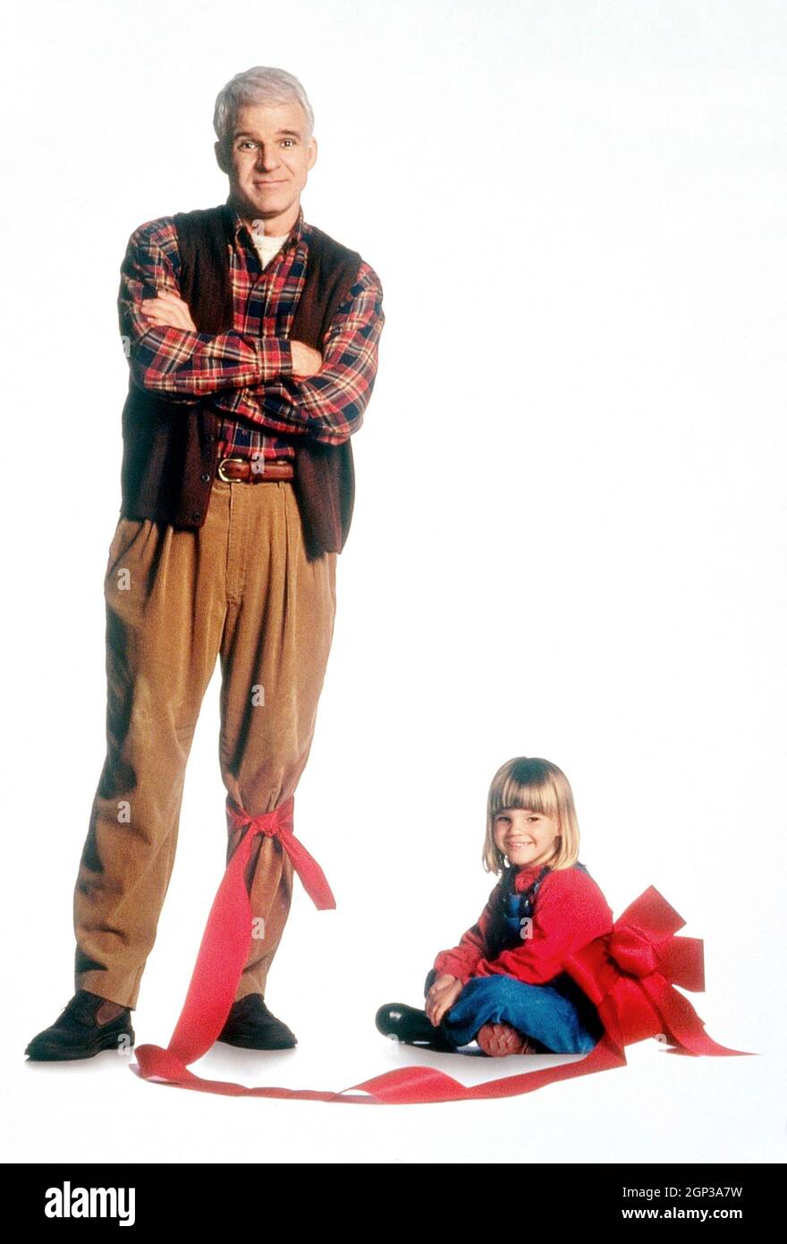 A SIMPLE TWIST OF FATE, key art, from left: Steve Martin, Alaina/Callie ...