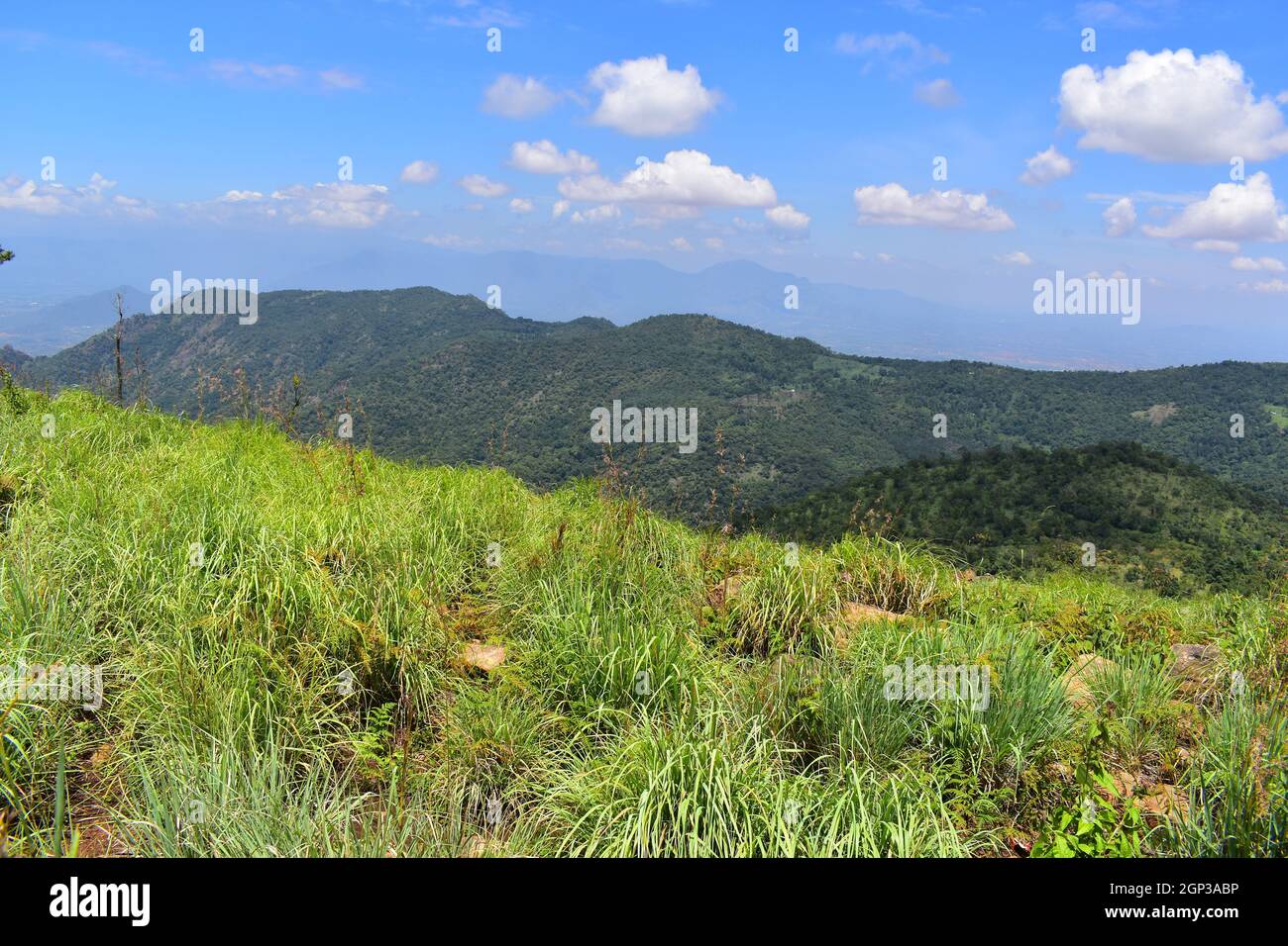 Sirumalai Peak, Vellimalai Sivan Temple Stock Photo - Alamy