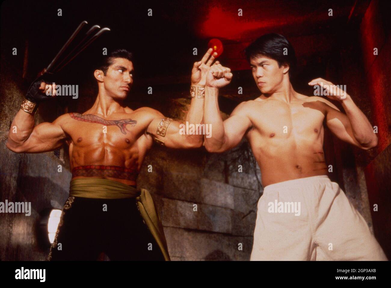 STREET FIGHTER, from left: Jay Tavare, Byron Mann, 1994. ph. Jim ...