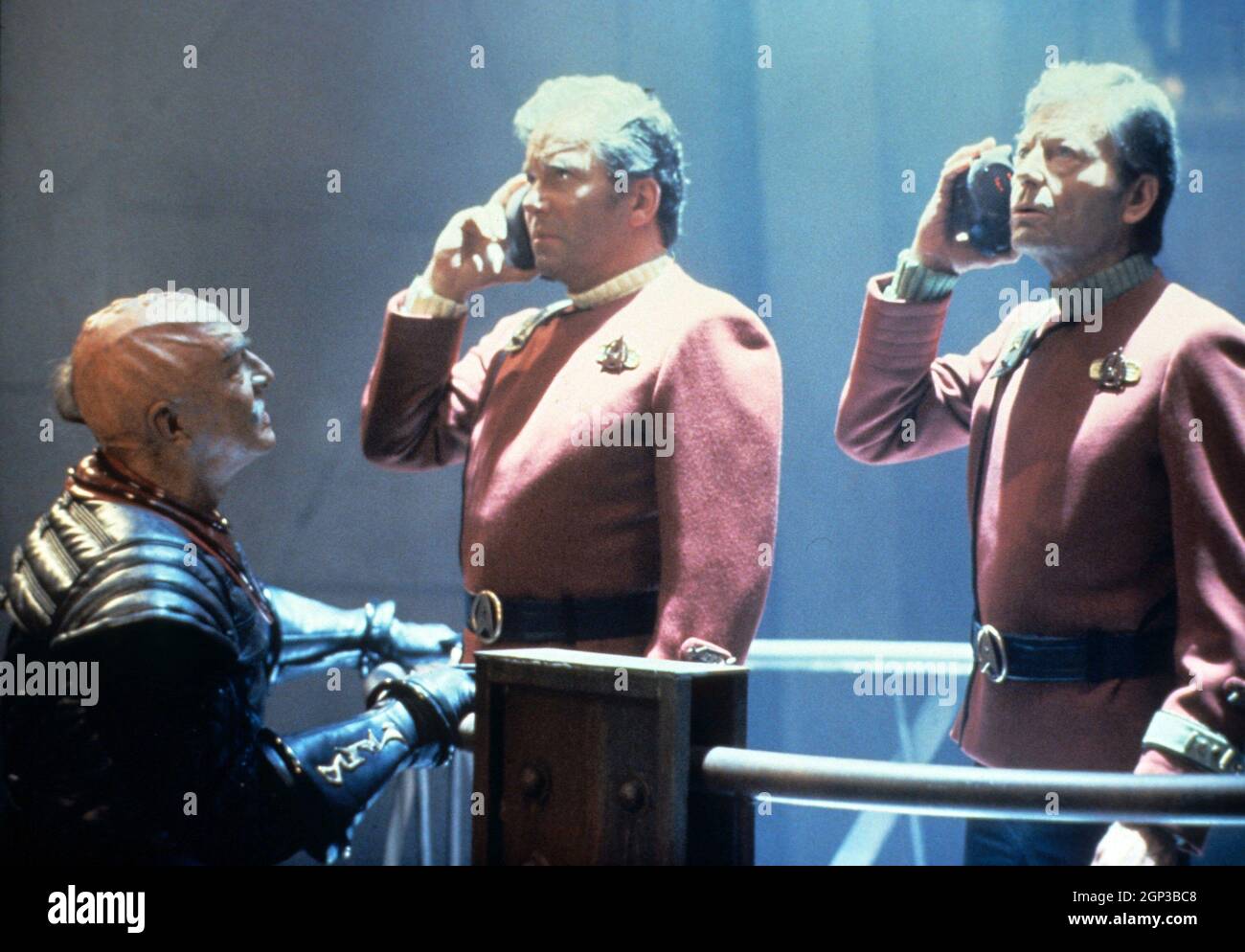 STAR TREK VI: THE UNDISCOVERED COUNTRY, from left: Christopher Plummer ...