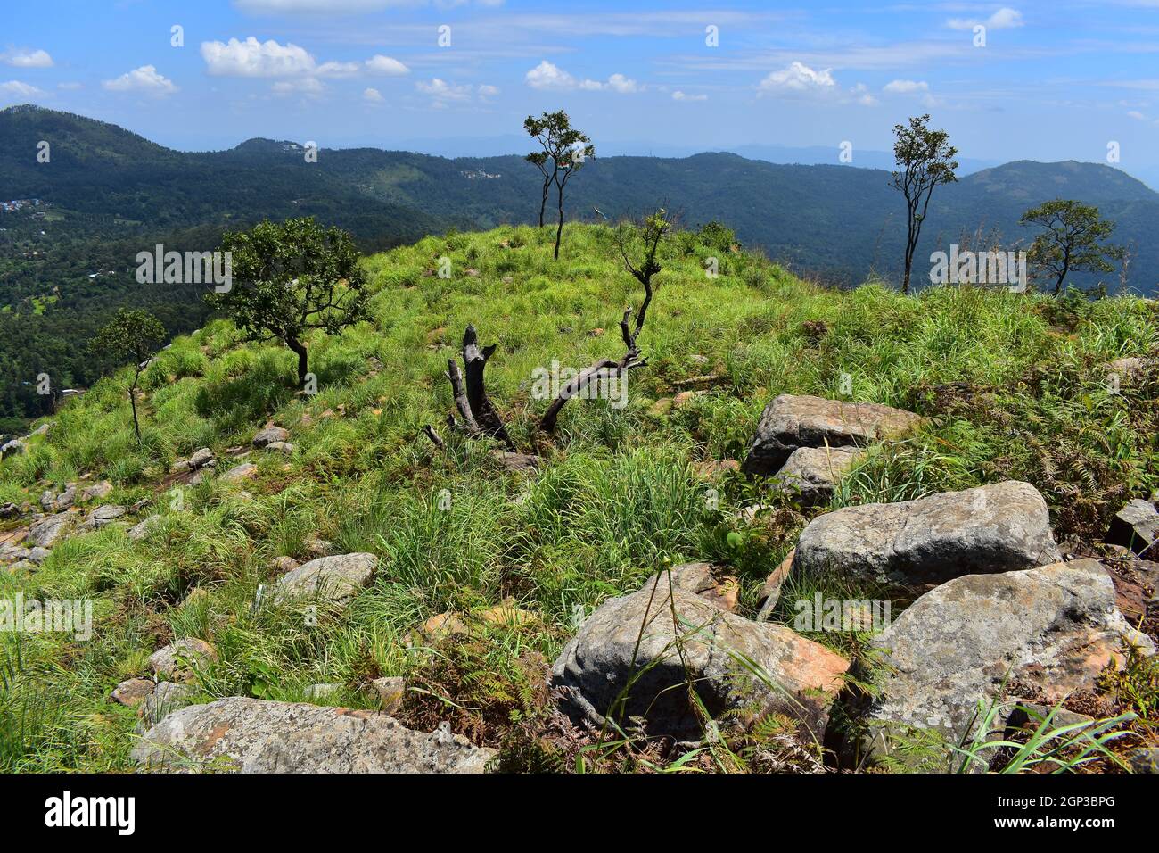 Sirumalai Peak, Vellimalai Sivan Temple Stock Photo - Alamy