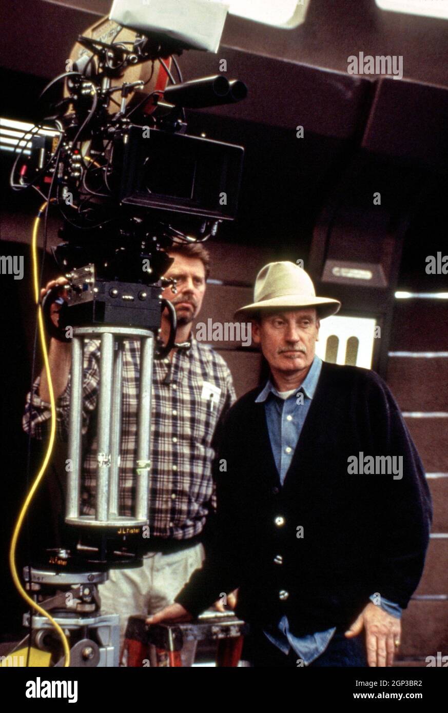 STAR TREK: NEMESIS, Stuart Baird, directing on the set, 2002. ph: Sam ...