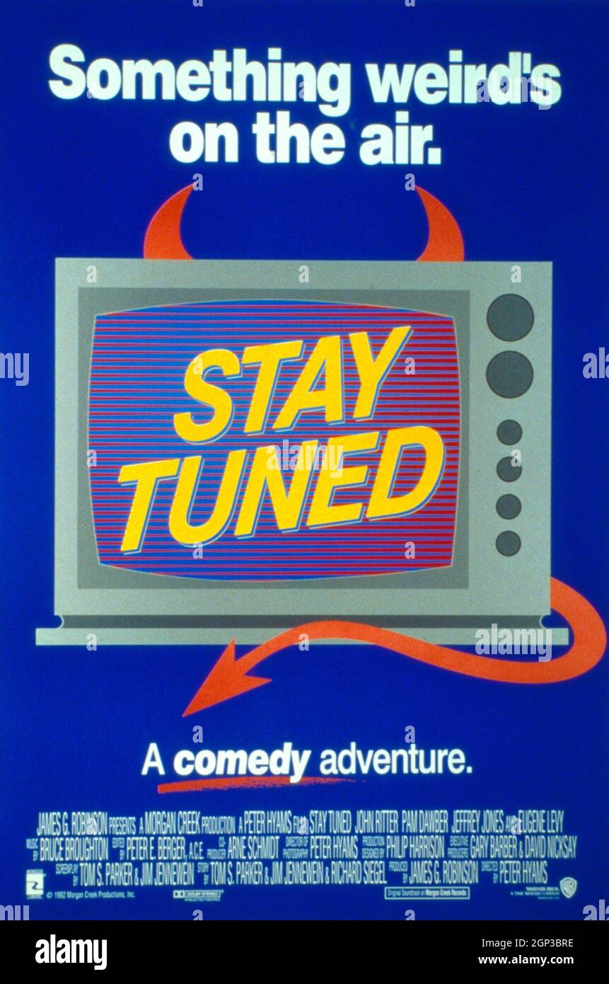 STAY TUNED, poster art, 1992. © Warner Bros. / courtesy Everett ... STAY TUNED, poster art, 1992. © Warner Bros. / courtesy Everett ...