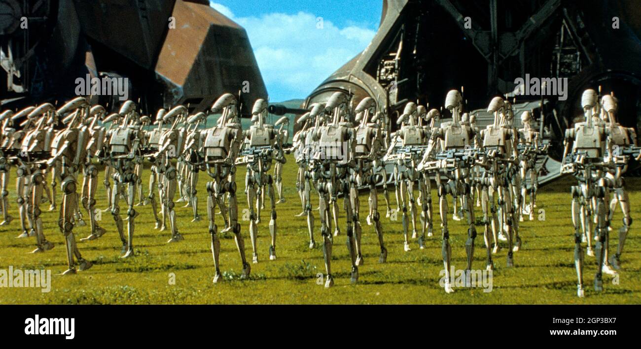STAR WARS: EPISODE I - THE PHANTOM MENACE, Battle droids, 1999 (image ...