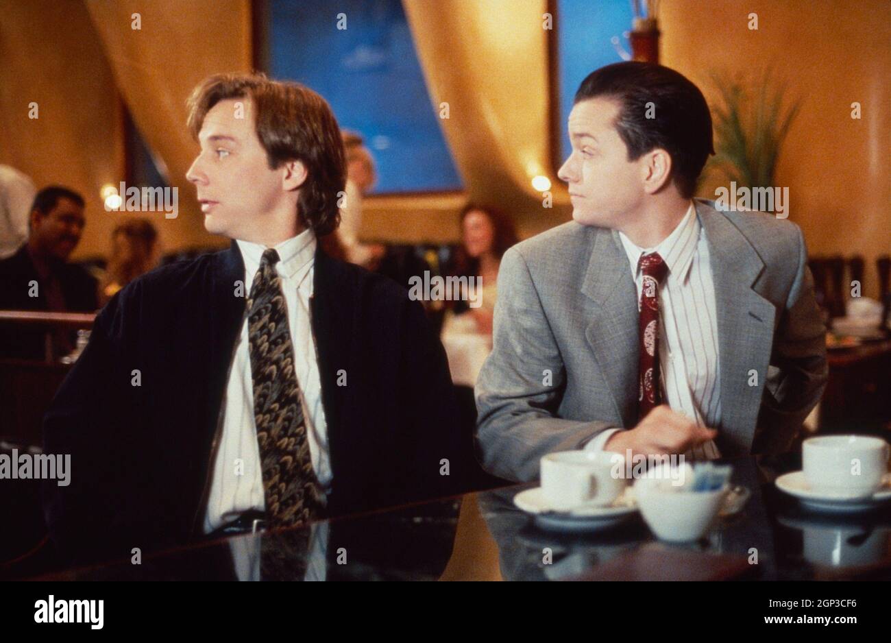 SWIMMING WITH SHARKS, from left: Jerry Levine, Frank Whaley, 1994. ph ...