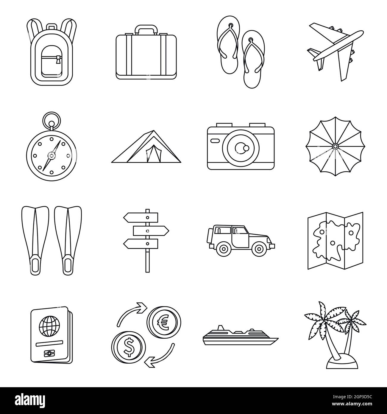 Outline collection Stock Vector Images - Alamy