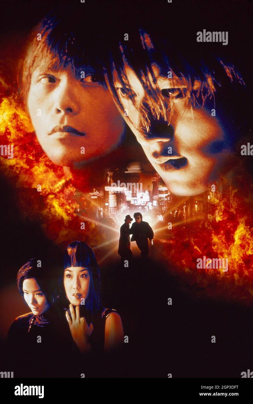 TIME AND TIDE, key art, top, from left: Wu Bai, Nicholas Tse, bottom ...